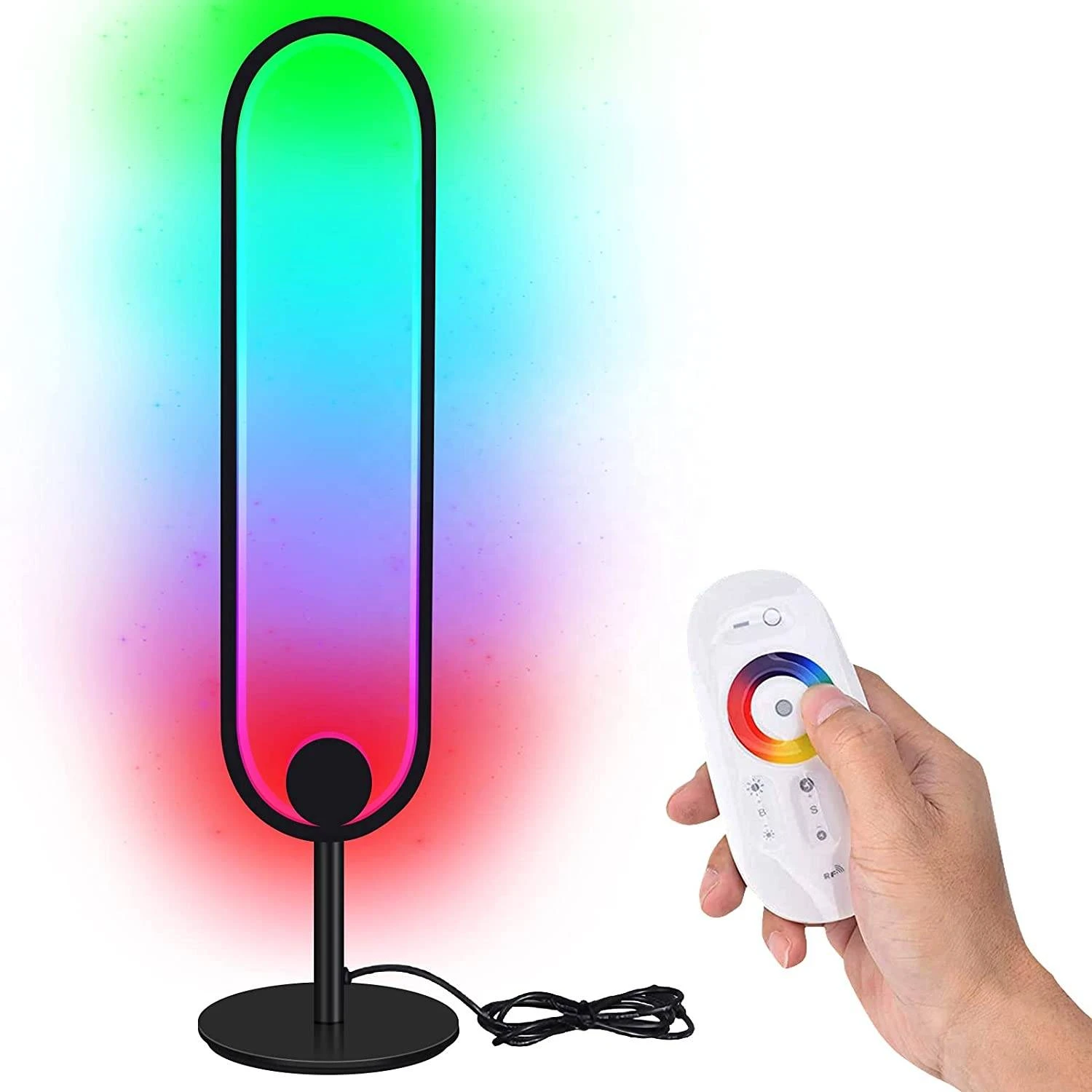 إضاءة زاوية مغلقة RGB حجم مكتبي - ريموت :: إضاءات مكتبية :: إضاءات داخل ...