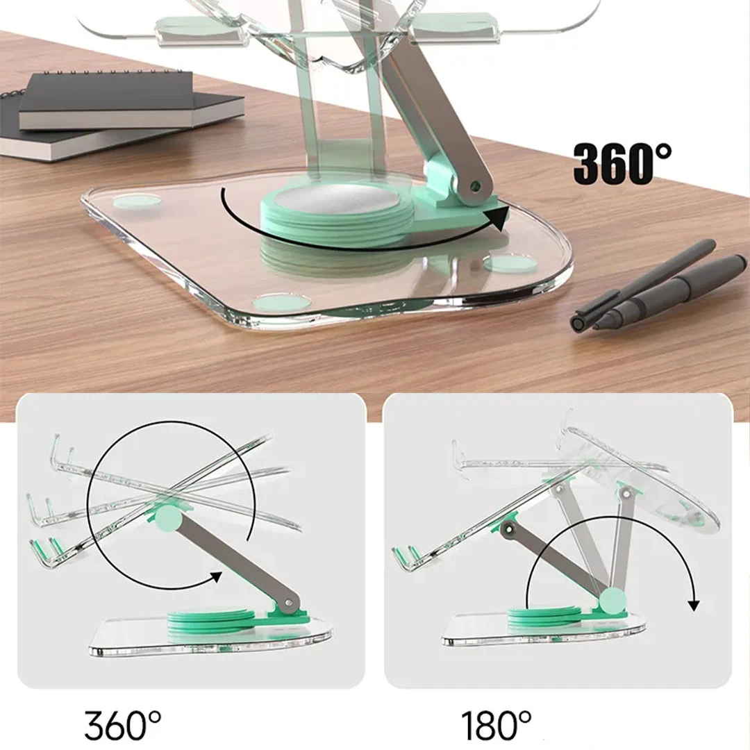 حامل الأجهزة اللوحية القابل للطي والدوران 360 درجة KF-Z11