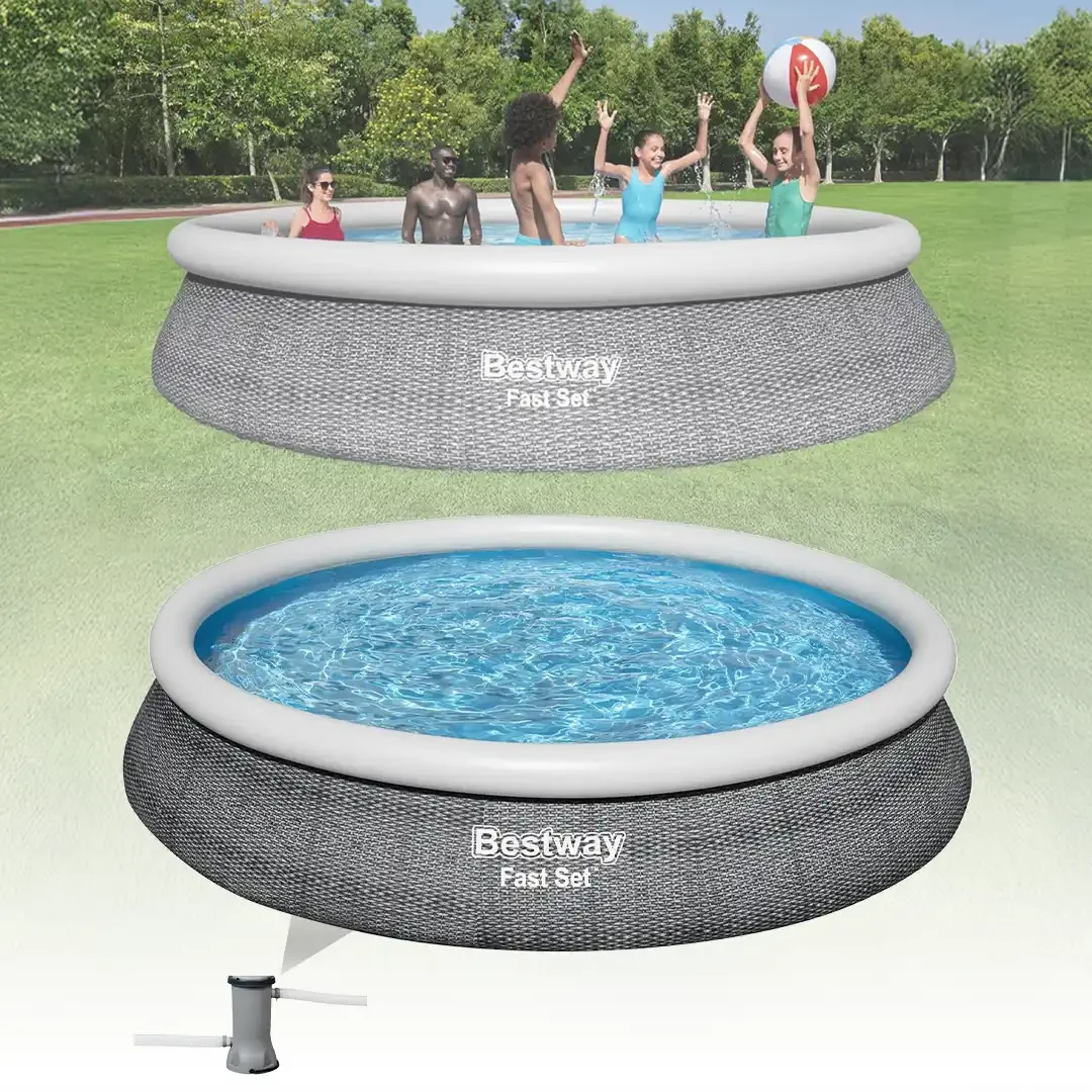 Fast Set Inflatable Pool (457 × 84 cm)