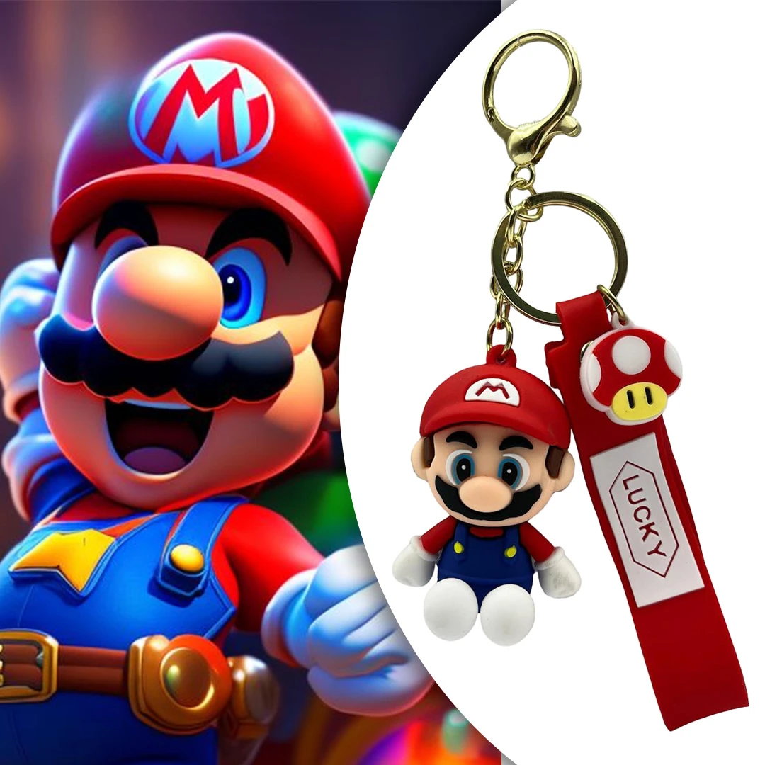 Anime :: Medals :: Mario Keychain