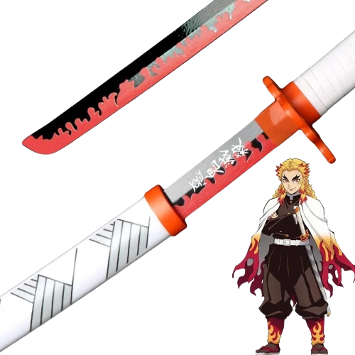 Demon Slayer Cosplay Rengoku Kyojuro Sword