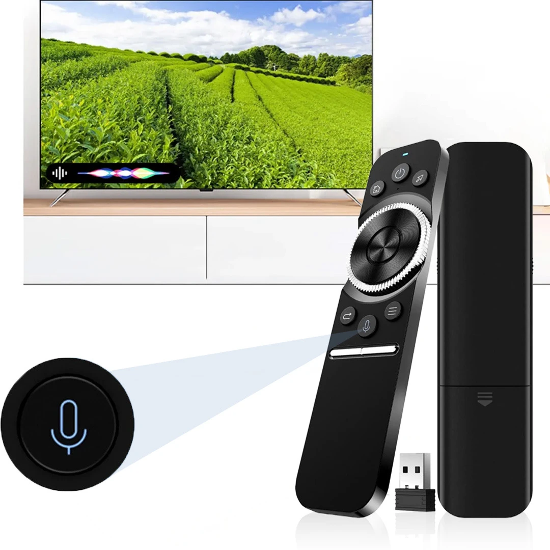 W1S Air Mouse 2.4G Wireless Remote Control with Voice Function