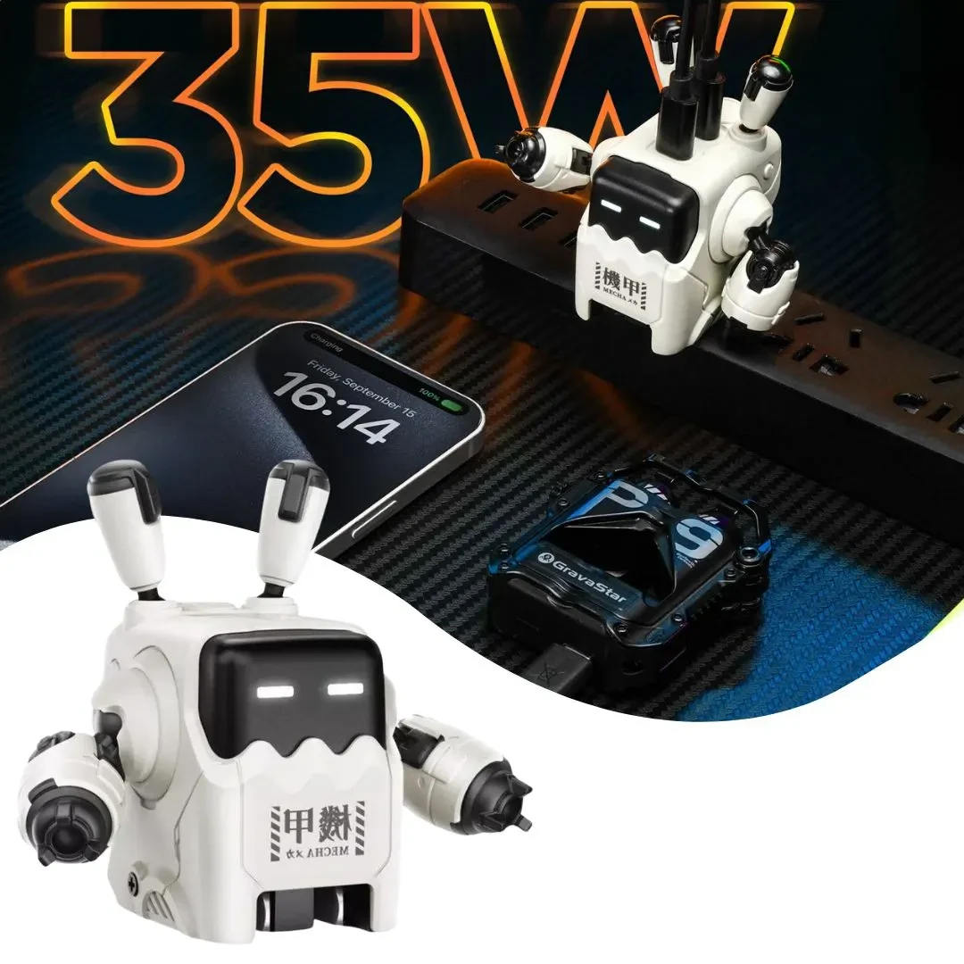 Gravastar Delta 35 GaN Charger (A35_WHT_EUK)