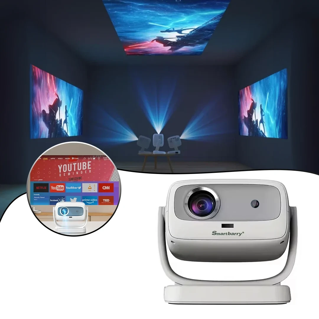Smartbarry HT03 FHD Android Smart Projector