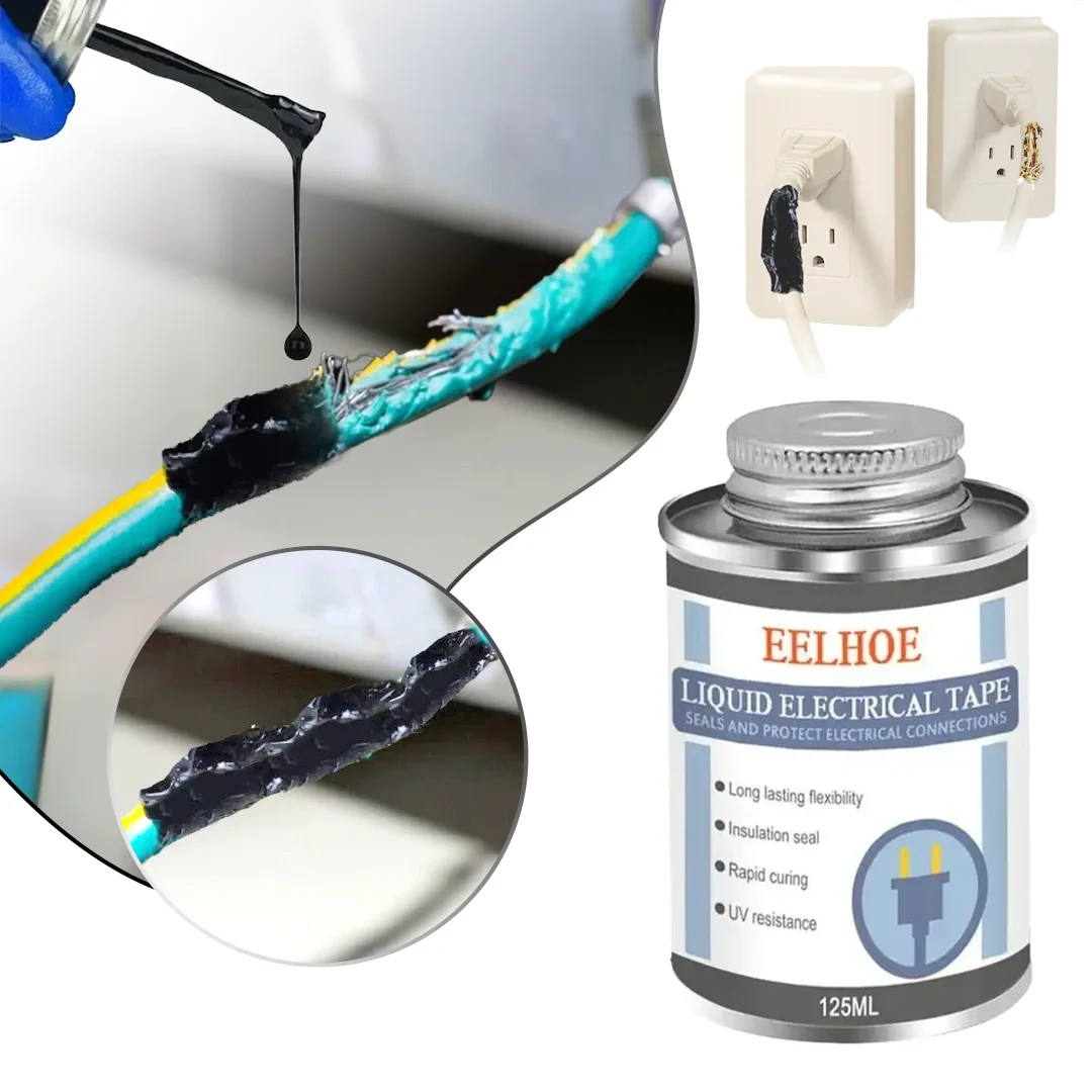 EELHOE Liquid Rubber Insulating Electrical Tape – 125ml