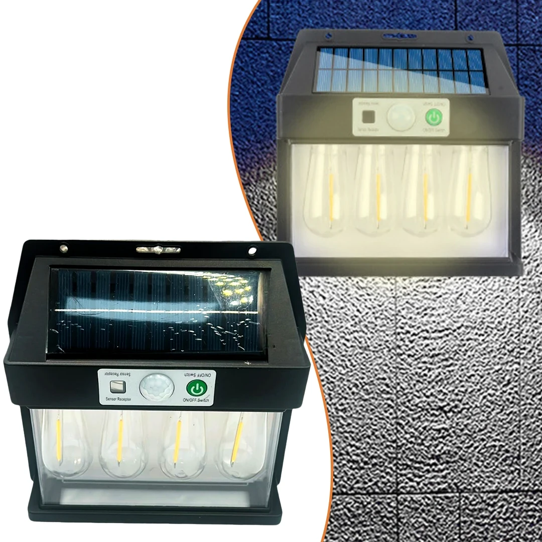 مصباح الحديقة والممرات على شكل لمبة يعمل بالطاقة الشمسية (YX-777-4W)