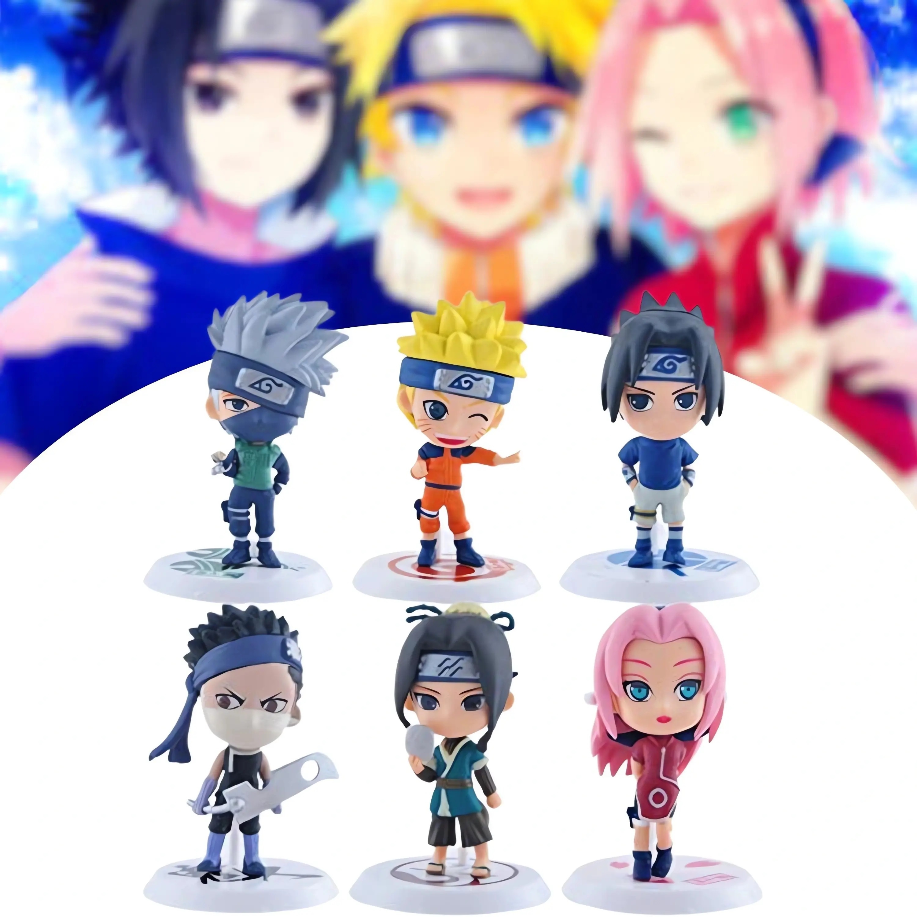 5pcs Anime Naruto Action Figures